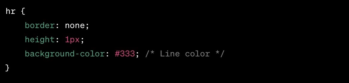 CSS Line Separator: Elevate Your Web Design CSS Line Separator: Elevate Your Web Design